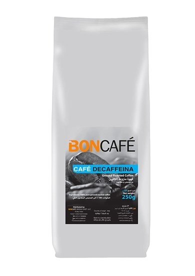 Cafe Decaffeina Ground Coffee 250gm | Boncafe