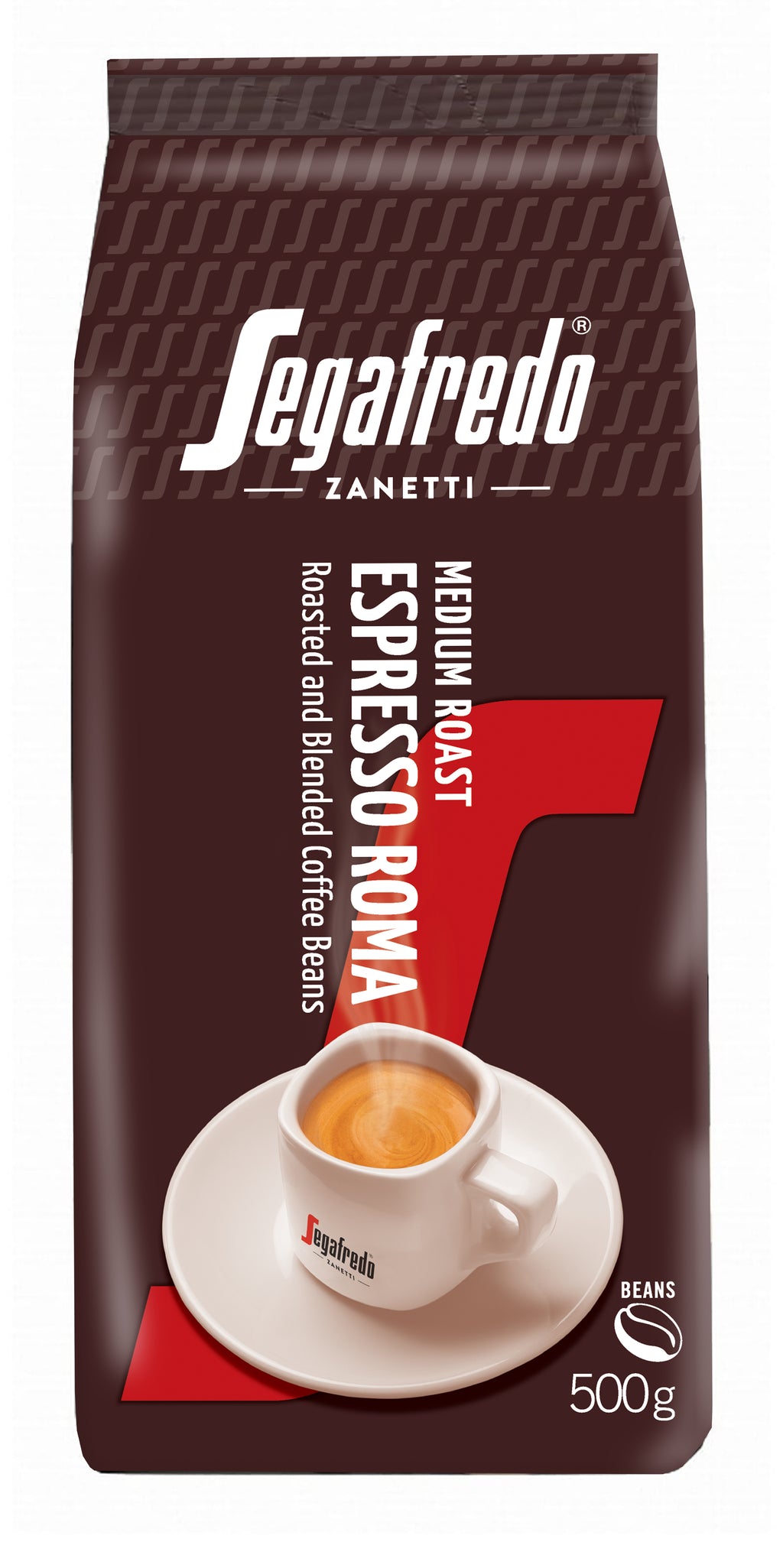 Segafredo Espresso Roma Coffee Beans 500gm | Boncafe