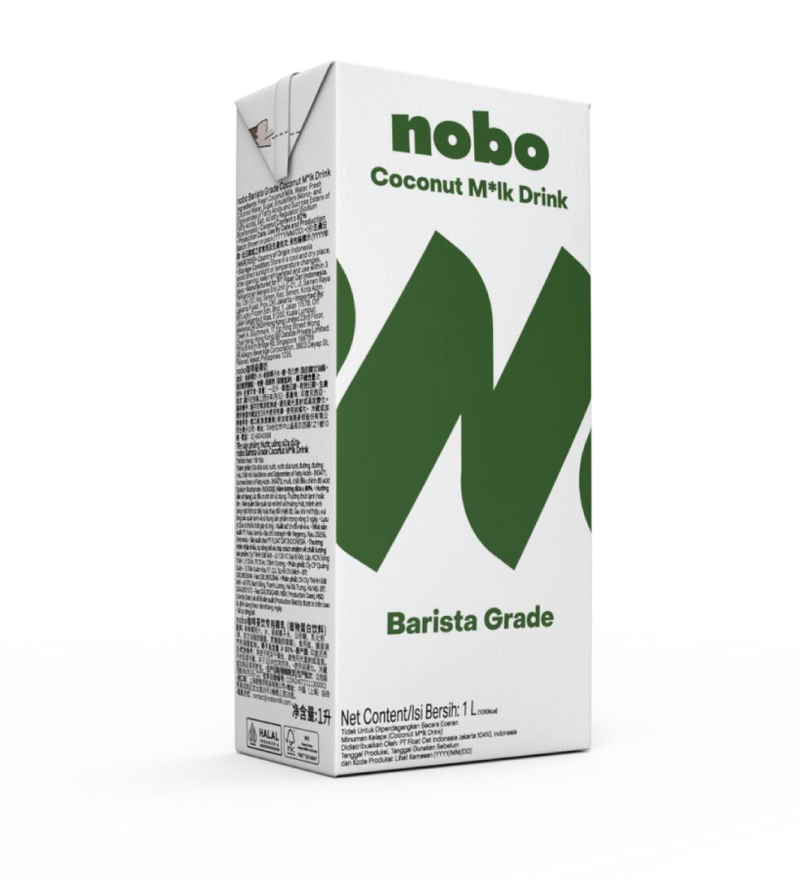Nobo Coconut Milk 1 Ltr – Plant Based Vegan Dairy Free Milk Alternative