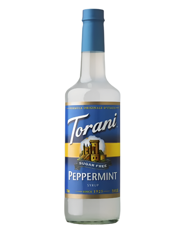 Torani Sugar Free Peppermint Syrup 750ml | Torani